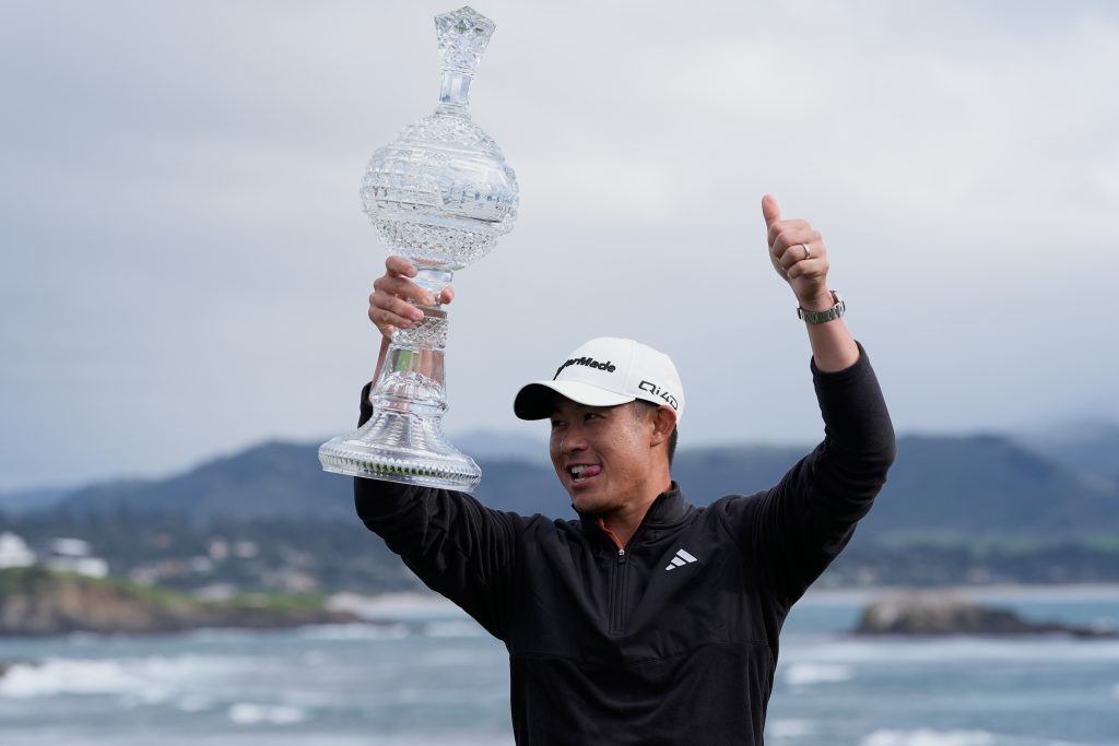 Morikawa ends drought with win at Pebble Beach - Herald-Standard